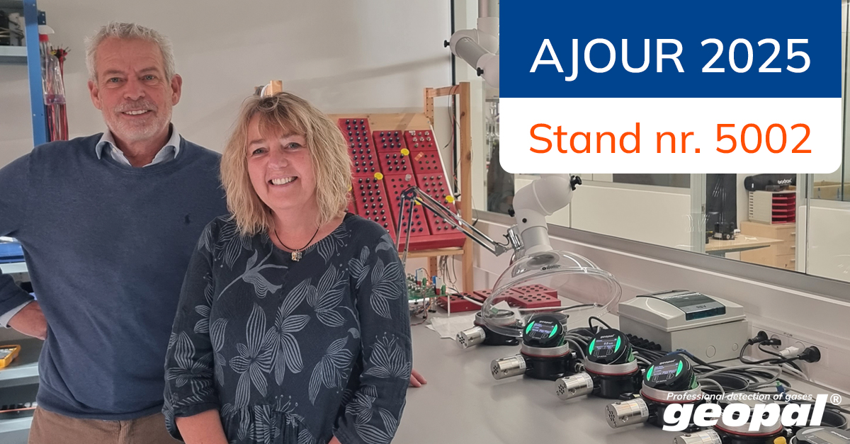 Besøg os på stand nr. 5002 - Ajour 2025 - Geopal