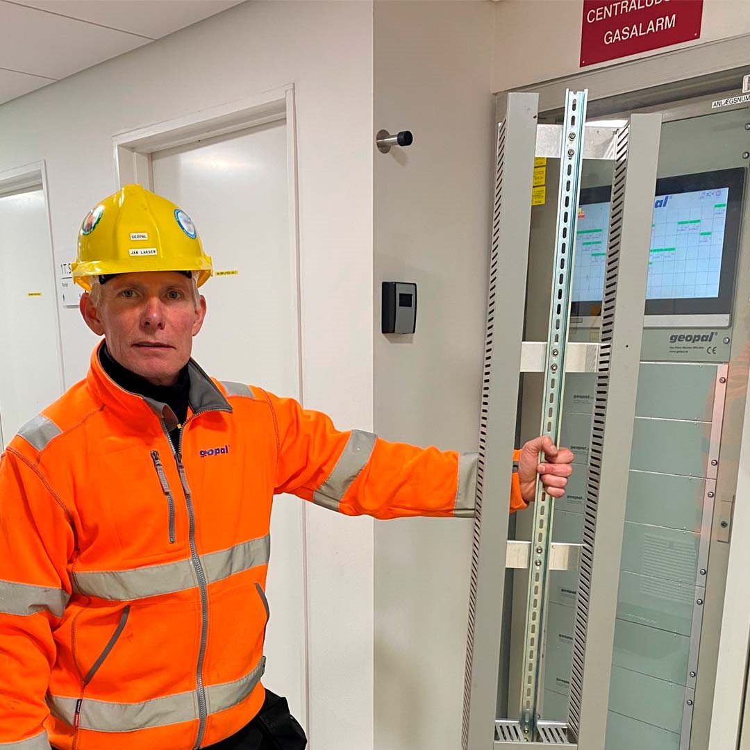 Gas detection in a server room - Geopal